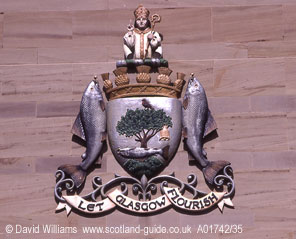 The Scotland Guide: Glasgow - St Mungo and the Glasgow coat of arms ...